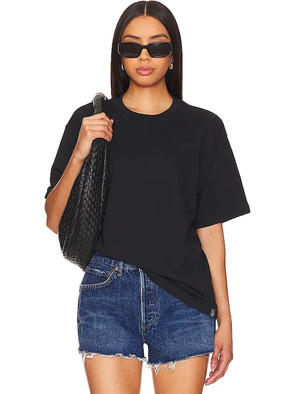 WAO Relaxed Tee - Black