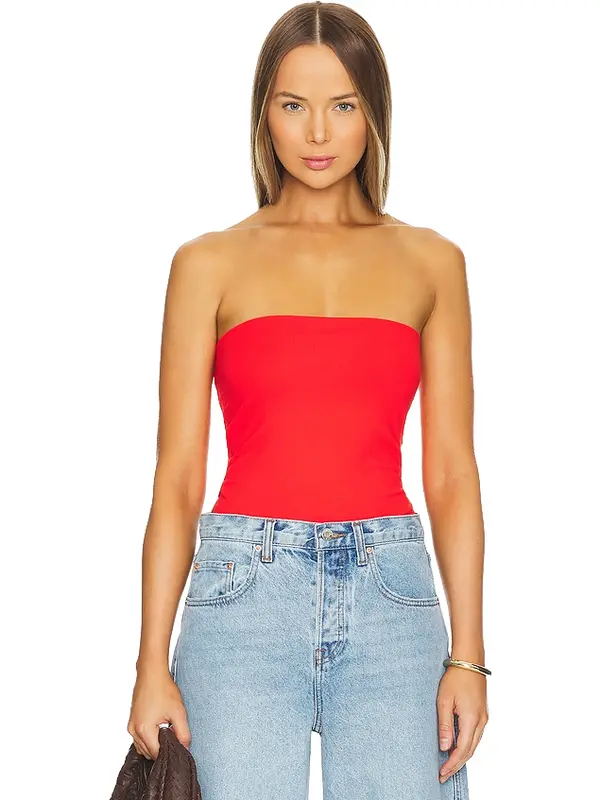 Susana Monaco Tube Top - Cherry