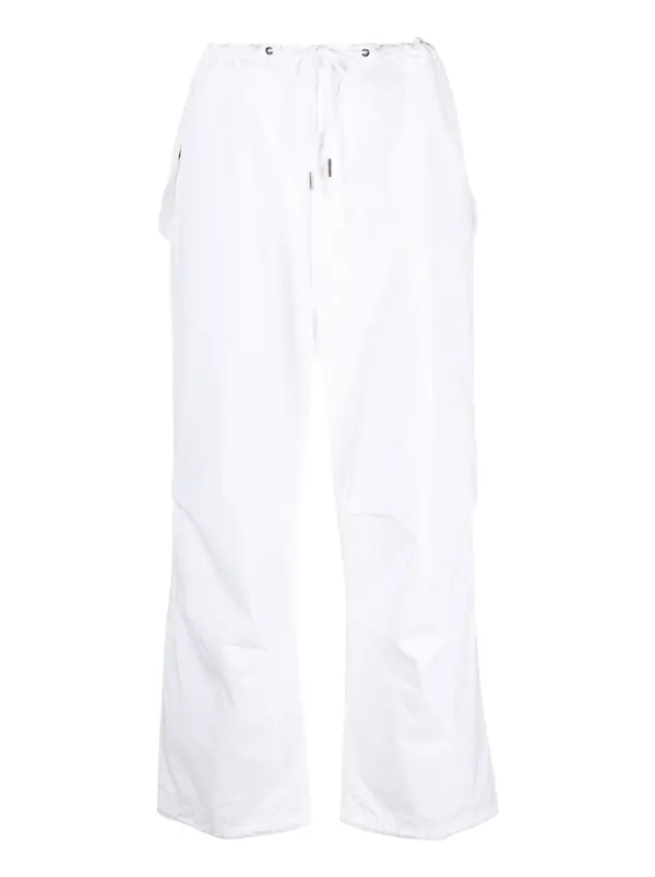DARKPARK Blair Cotton Track Pants - White