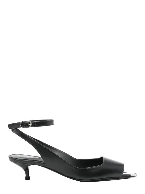 Alexander McQueen 40mm Punk Pumps - Black