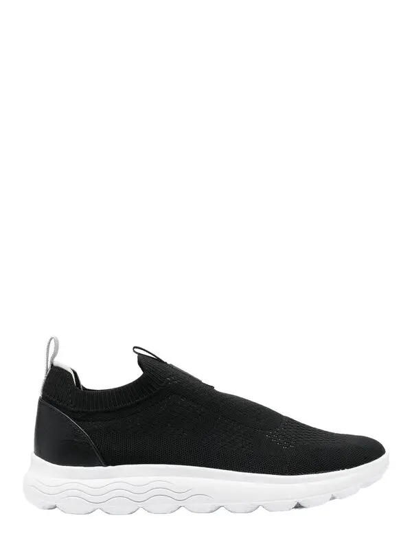 Geox Spherica Slip-on Sneakers - Black