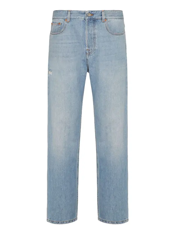 Valentino Garavani Vlogo Signature Jeans - Blue