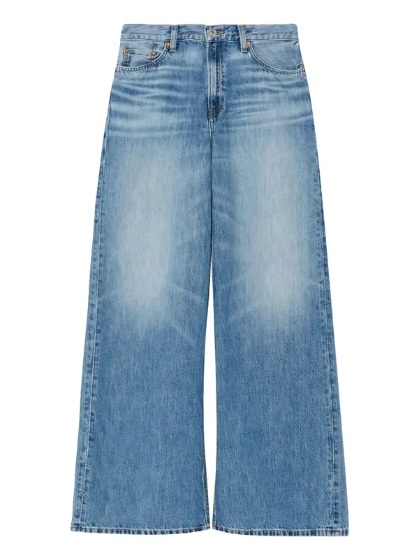 RE/DONE Low Rider Loose Jeans - Blue