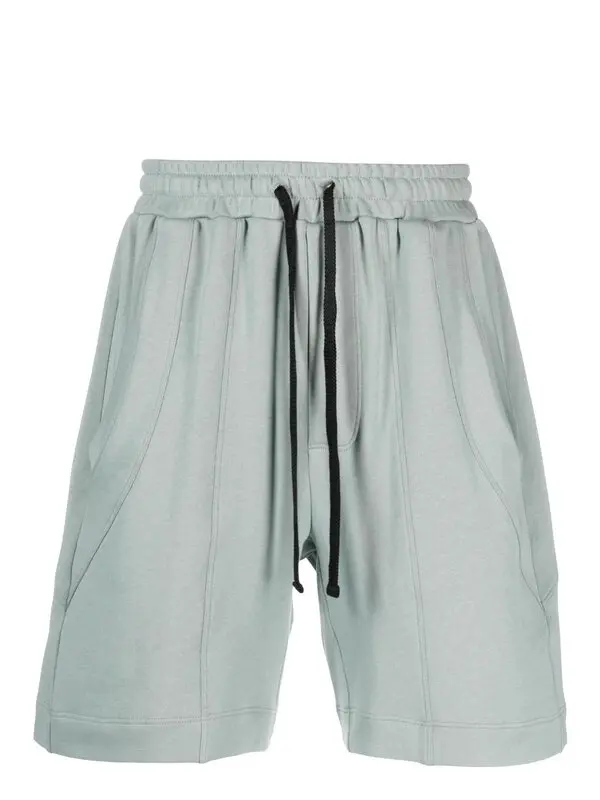 STYLAND X Notrainproof Drawstring Organic Cotton Shorts - Blue