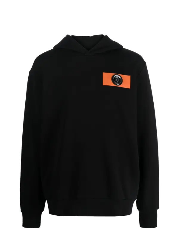 PLEIN SPORT Tiger Crest Edition Hoodie - Black