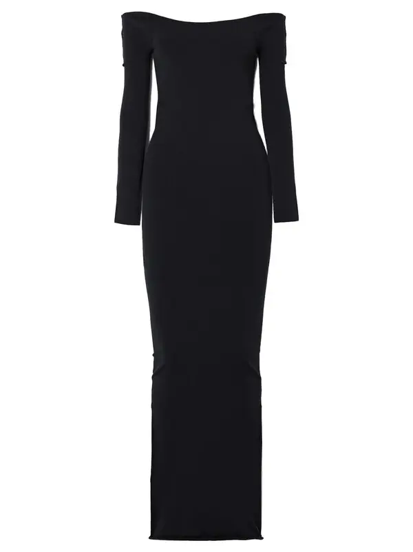 THE ROW Curitiba Maxi Dress - Black