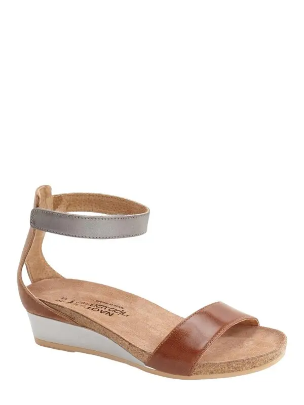 Naot Pixie Sandal - Maple Latte Leather
