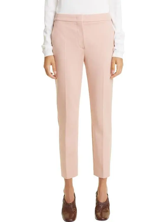 Max Mara Pegno Slim-fit Ankle Pants - Pink