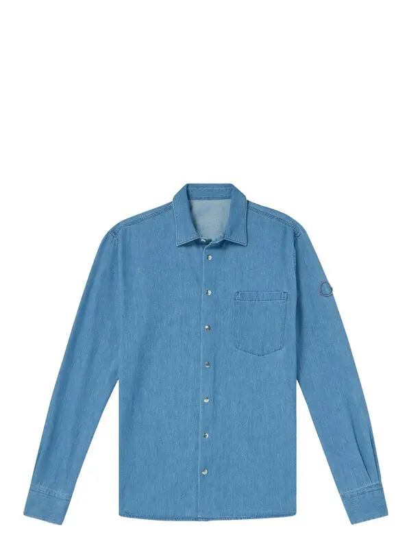 Moncler Denim Shirt - Blue