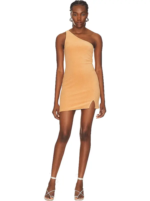 House Of Harlow 1960 X Leah Mini Dress - Camel