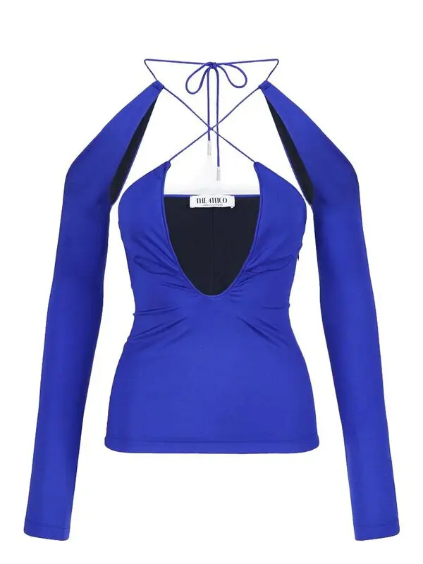 Attico Zane Top - Vivid Violet