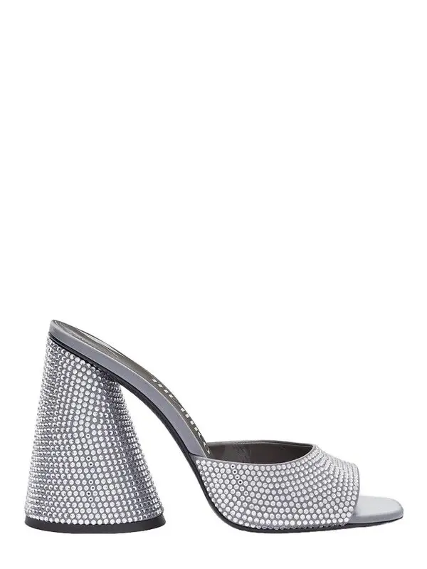 Attico Luz 105mm Mule Heel - Grey