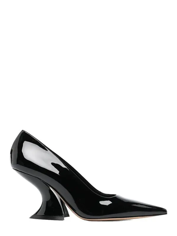 Casadei Elodie 80mm Patent-leather Pumps - Black