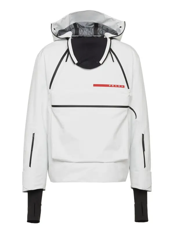 Prada Technical Fabric Snowboard Jacket - Neutral