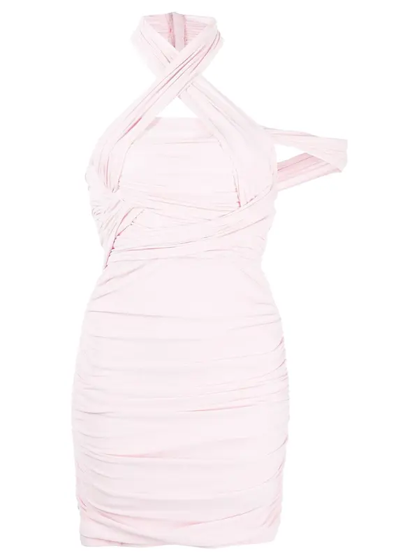 Alexander Wang Halterneck Mini Dress - Pink