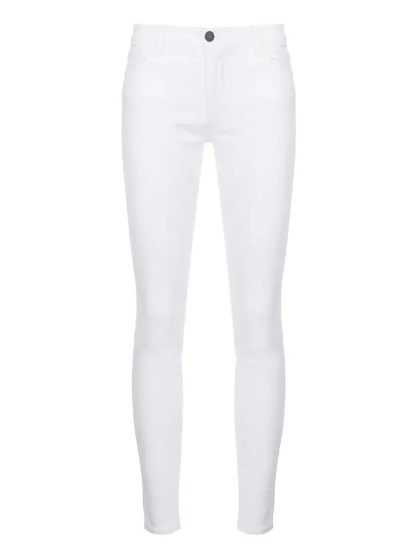 Armani Exchange Low-rise Skinny Jeans - White