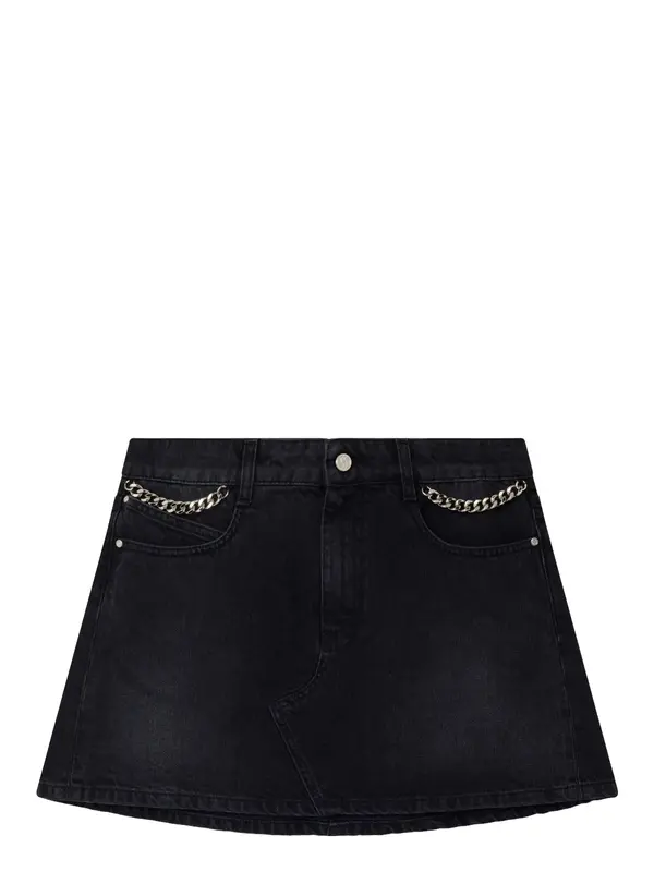 Stella McCartney Falabella Mini Skirt - Black