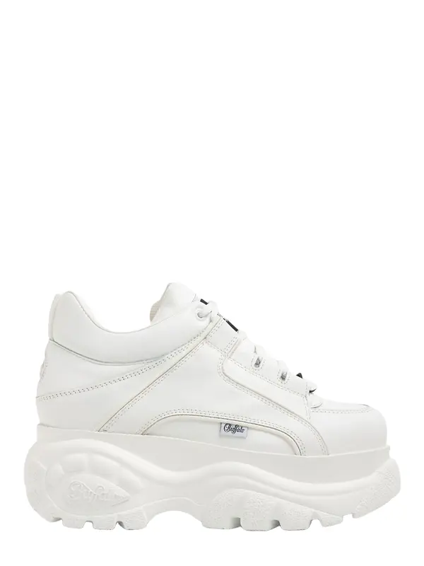 BUFFALO Classic Chunky-sole Low-top Sneakers - White