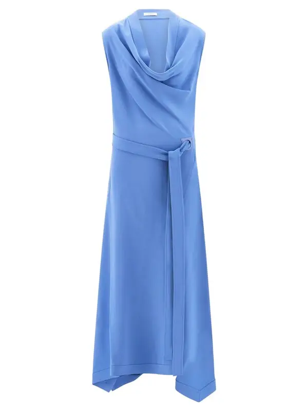 FERRAGAMO Asymmetric Dress - Blue