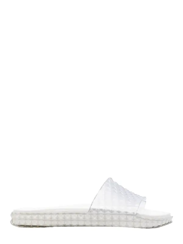 Y/project X Melissa Textured Slides - White