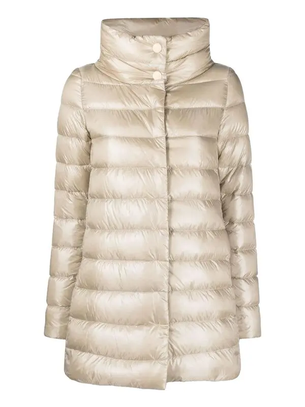 Herno Amelia Padded Down Coat - Neutrals