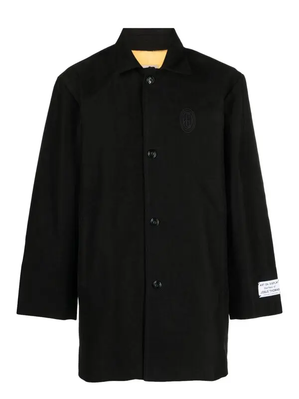 GALLERY DEPT. Cotton Button-up Coat - Black