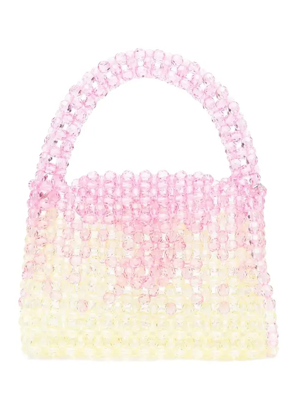 Germanier Bead-embellished Tote Bag - Pink