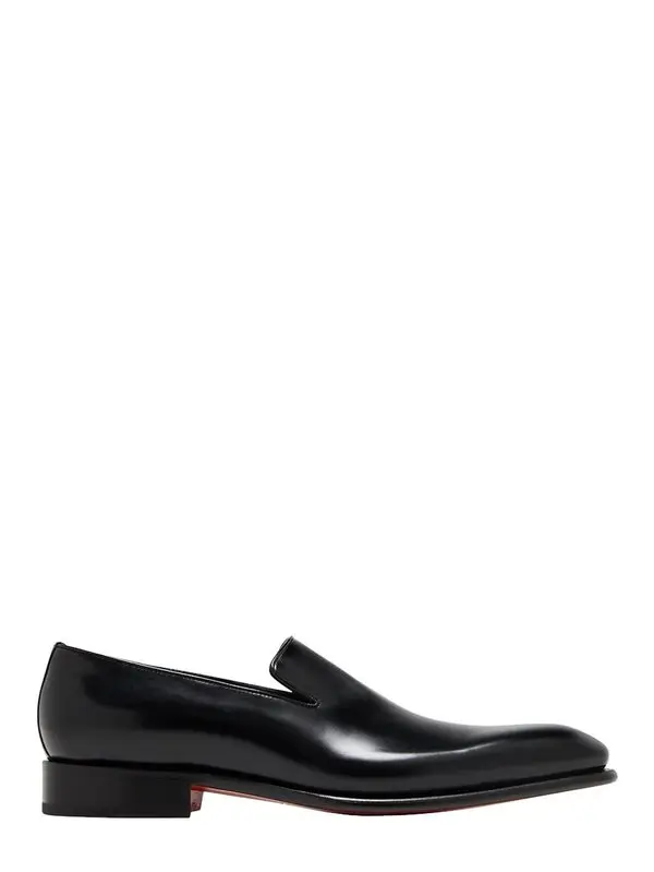 Santoni Paloma Venetian Loafers - Black