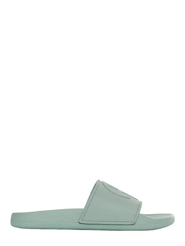 ANINE BING Isla Slides - Sea Foam Green