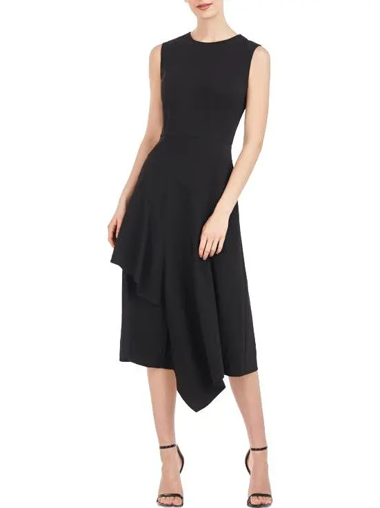 KAY UNGER Bryce Sleeveless Sheath Dress - Black