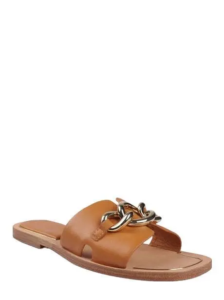 ZIGI Nelissa Slide Sandal - Tan Leathe