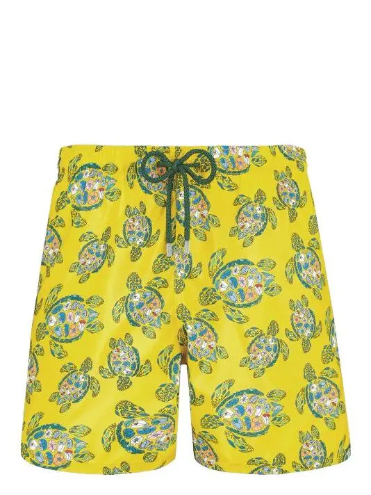 Vilebrequin Provencal Turtles Swim Shorts - Soleil