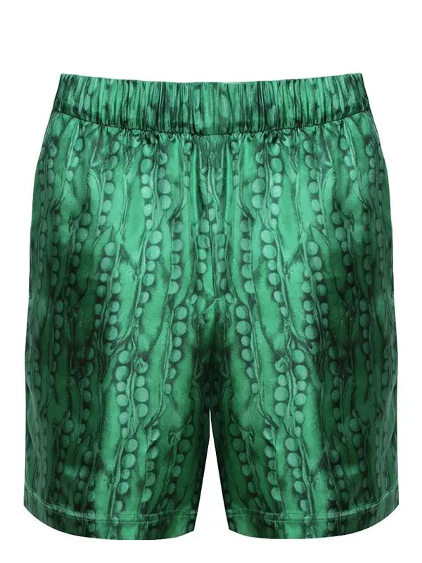 Givenchy Formal Elastic Short - Green