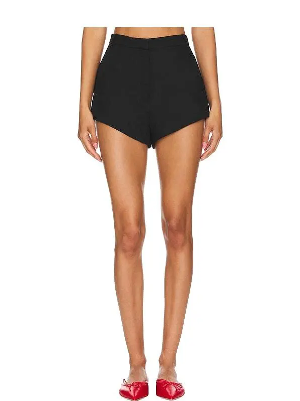 Amanda Uprichard Kelso Shorts - Black