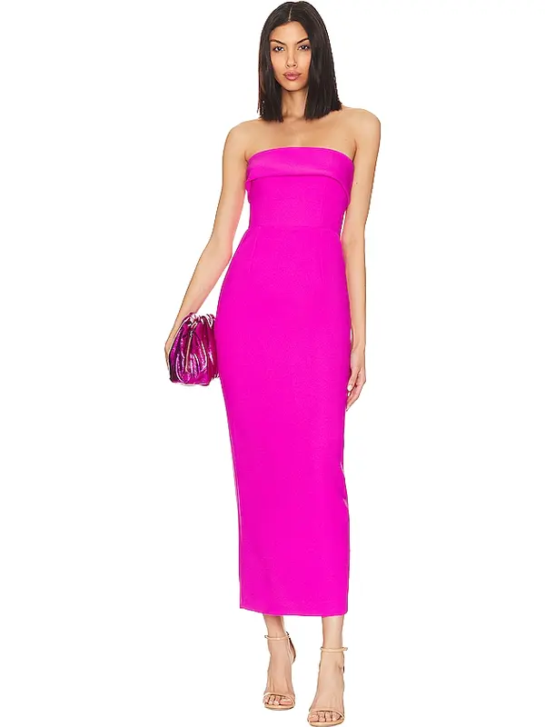 THE NEW ARRIVALS ILKYAZ OZEL Rhea Dress - Powder Room Pink