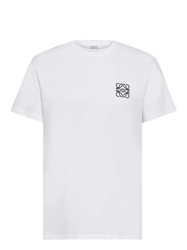 Loewe Anagram Cotton Jersey T-shirt - White
