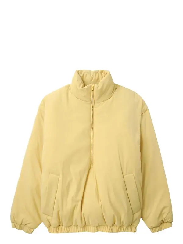 Fear Of God Logo Patch Puffer Jacket - Yellow