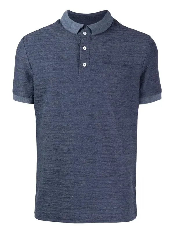 PRIVATE STOCK LABS The Tresor Polo Shirt - Blue