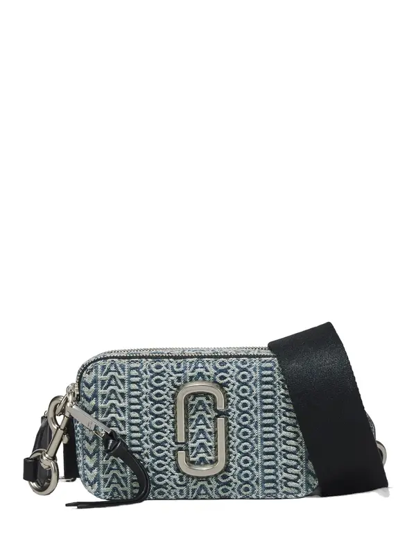 Marc Jacobs Monogram Jacquard Snapshot Camera Bag - Blue