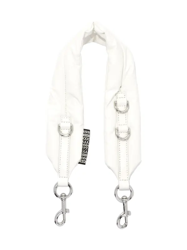 Marc Jacobs Leather Barcode Strap - White