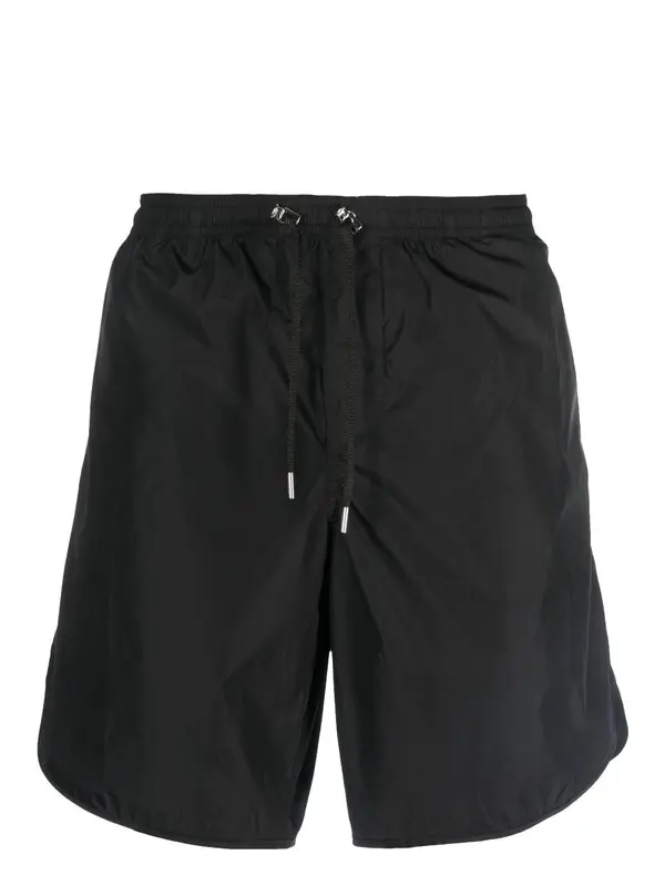 Neil Barrett Drawstring-waist Swim Shorts - Black