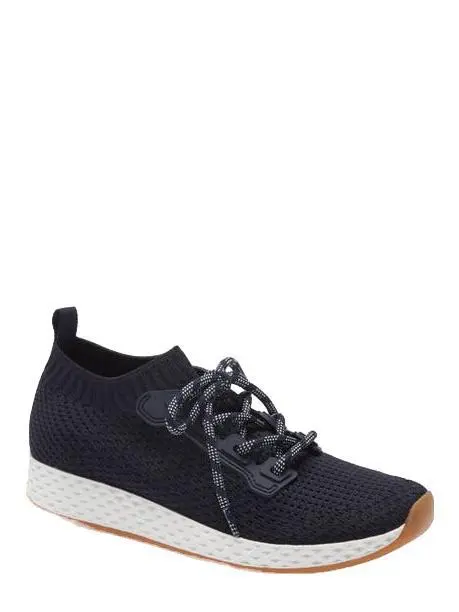 J/SLIDES NYC Raleigh Knit Sneakers - Navy