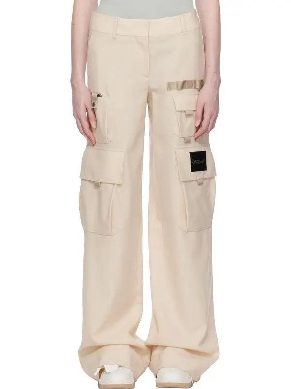 Off-White Toybox Trousers - Sand