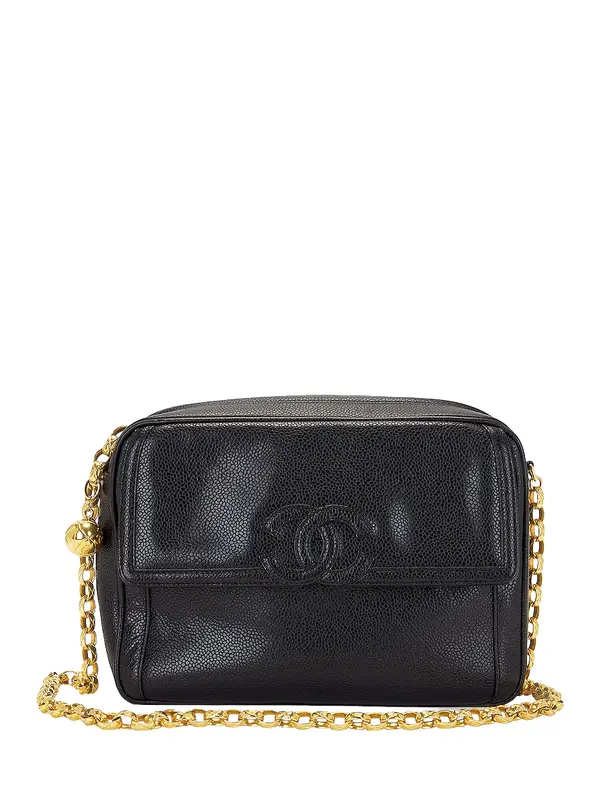 Chanel Vintage Timeless Camera Bag - Black