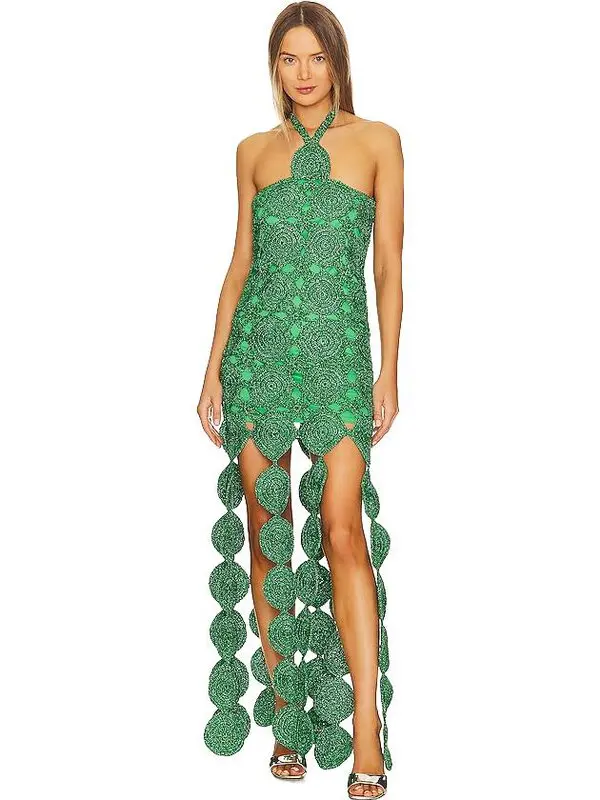 SIMONMILLER Beep Beep Dress - Gummy Green
