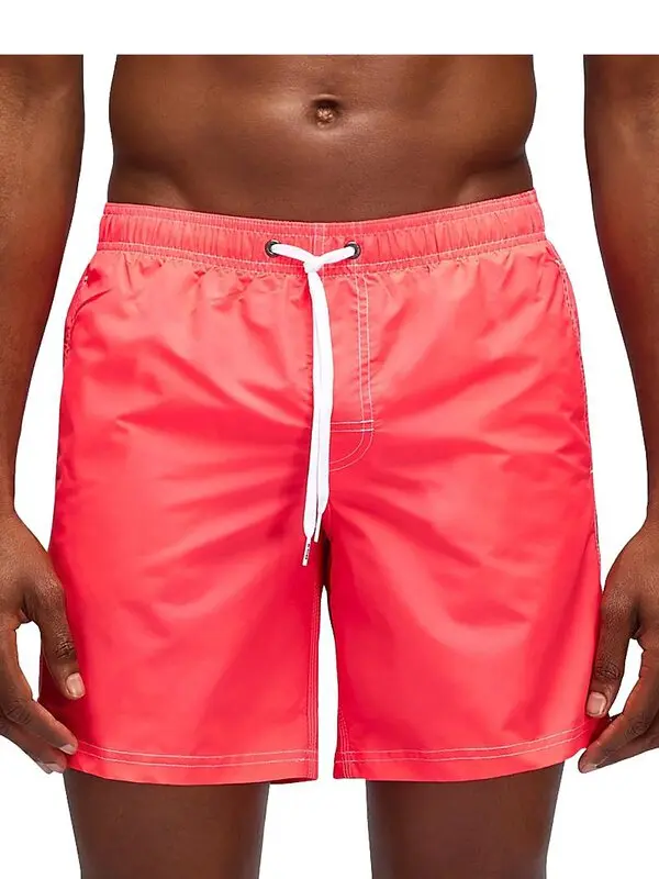 Sundek Regular Fit 16" Board Shorts - Red