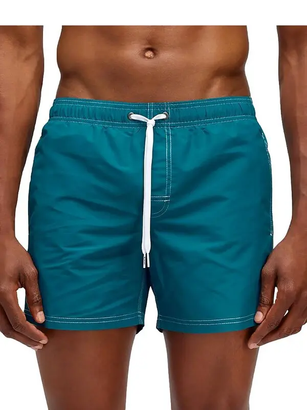 Sundek Regular Fit 14" Board Shorts - Teal