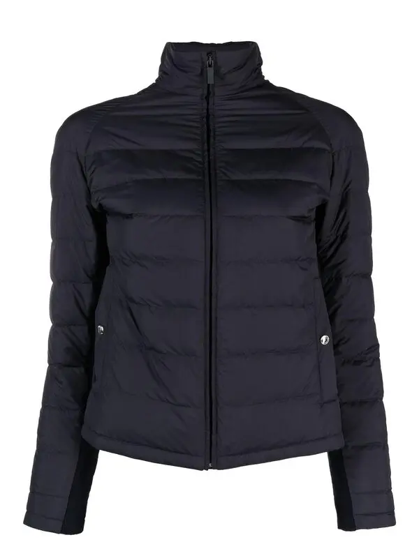 Thom Browne Zipped-up Padded Jacket - Blue