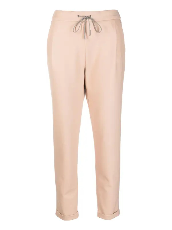 Fabiana Filippi Drawstring Waist Trousers - Brown