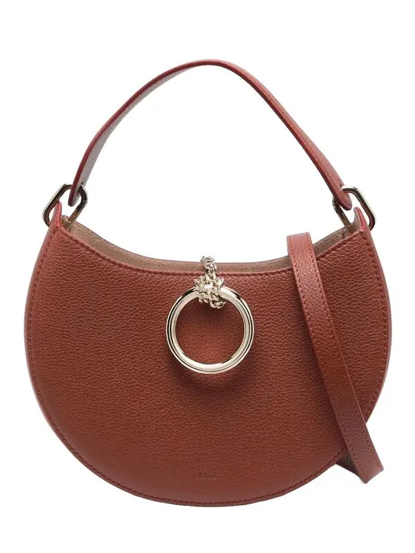 Chloé Small Arlene Leather Tote - Brown